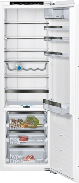 Siemens IQ500 Built-In Fridge • 177X54 built in fridge • hyperFresh ...