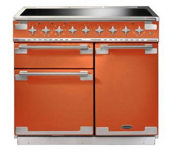Rangemaster Elise 100cm Range Cooker Induction Orange 100230 Buyers ...