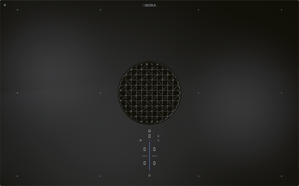 BORA X Pure surface induction cooktop with integrated cooktop extractor ...